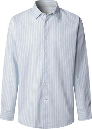 Pepe Jeans London Homme, Chemises, Bleu, Taille: M Formal Chemises