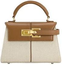 JW PEI Elise Sac à main pour femme - Toile marron