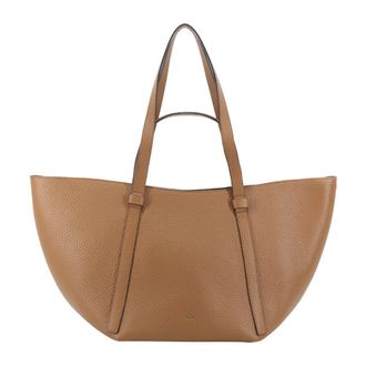 Abro Italienische Lederbraune Tasche mit abnehmbarer H&uuml;lle - - Bags - Damen - Braun - ONE SIZE