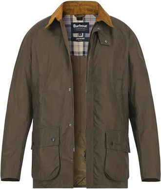 Barbour Herren Jacke gr&uuml;n Baumwolle unifarben