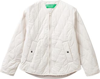 Benetton Damen 24EXDN058 Jacke, Creme 0Z3, XXS