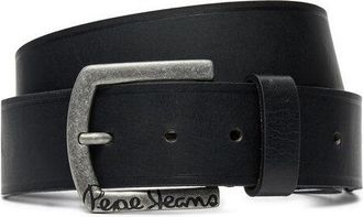 Pepe Jeans London Herrengürtel Moss PM021026 Schwarz