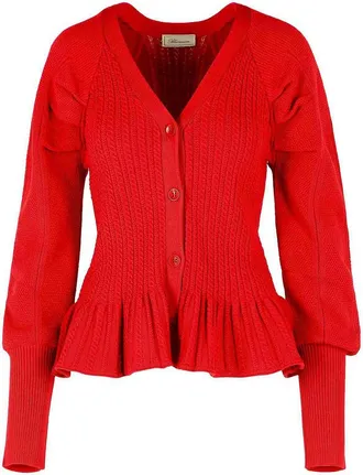 Blumarine Cardigan - Rouge