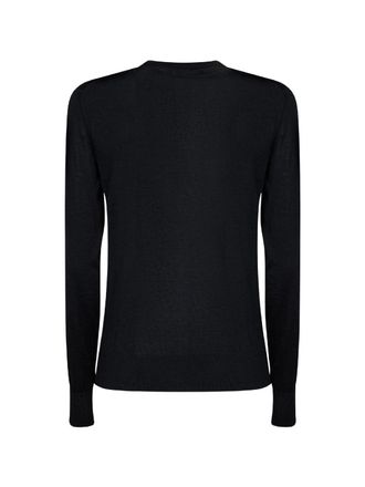 Dolce & Gabbana Cashmere and Silk Knit Cardigan - Black