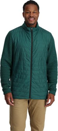 Spyder Herren Pursuit Insulator Jacket Fleecejacke, Cypress Green, M