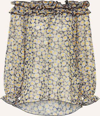 Sem per Lei Sem Per Lei Off-Shoulder-Bluse blau