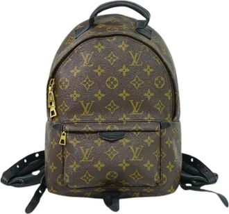 Louis Vuitton unisex, Pre-owned, Brun, Taille: ONE Size Sac &agrave; dos vintage en toile Pre-owned