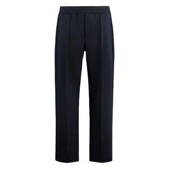 Emporio Armani Wollmischhose mit Taschen - - Trousers - Herren - Blau - S