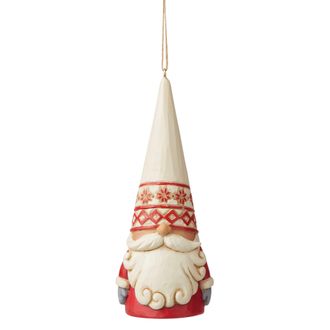 Enesco H&auml;nge-Ornament: Jim Shore Heartwood Creek Nordischer Zwerg zum Aufh&auml;ngen - Traditionell, rustikal - Noel - Steinharz - Hanging_Ornament