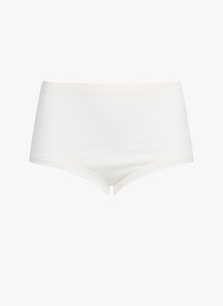 Calvin Klein Culotte taille haute Tyra en coton m&eacute;lang&eacute;