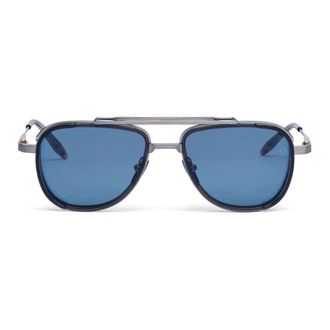 Akoni Spitzer Pilot Sonnenbrille - - Accessories - Damen - Grau - ONE SIZE