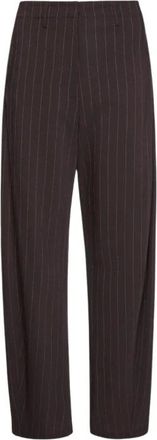 Magda Butrym Femme, Pantalons, Brun, Taille: 36 FR 216925 Pantalon Droit