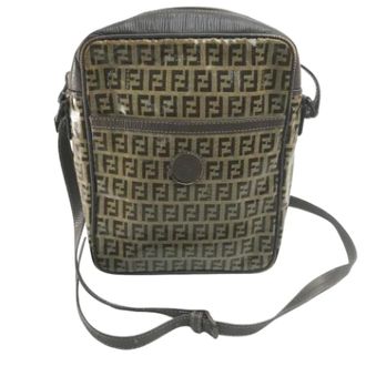 Fendi Pre-owned Toile sacs-fendi - Femme - Pre-owned - Beige - Taille: ONE Size