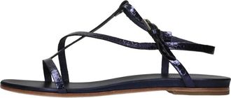 Del Carlo DEL Carlo, Femme, Chaussures, Bleu, Taille: 41 EU Sandale plate Viperoceano
