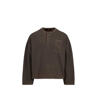 Represent Pull droit textur&eacute; en coton