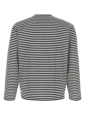 Junya Watanabe Striped Cotton T-Shirt - White