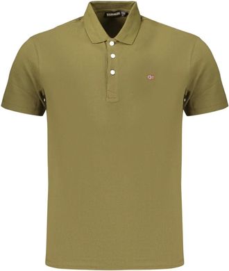 Napapijri Homme, Tops, Vert, Taille: L Polo &agrave; Manches Courtes