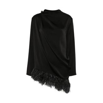 Fabiana Filippi Langarmshirt - - Tops - Damen - Schwarzk - M