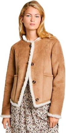 Pepe Jeans London Caylin Vestes, Marron (Marron Noisette), XS Femme