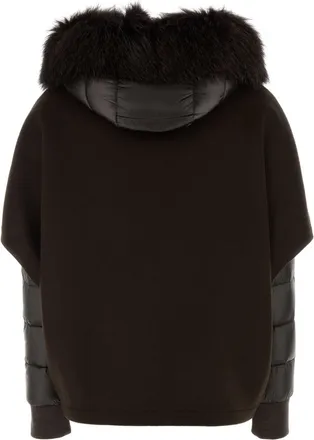 Moorer Womens Dark Brown Polyester Pegaso Down Jacket Cioccolato Piumini