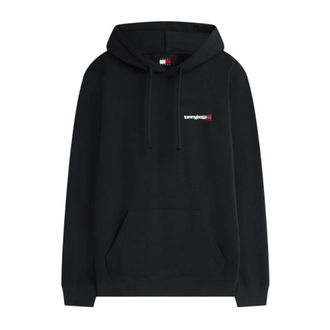 Tommy Jeans Homme, Sweatshirts et sweats &agrave; capuche, Noir, Taille: XL Sweat &agrave; capuche