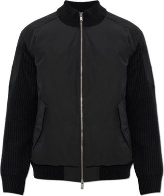 Moose Knuckles Pufferjacke mit Patch - - Jackets - Herren - Schwarzk - M