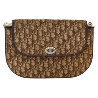 Dior Pre-owned Vintage Trotter Schultertasche - - Pre-owned - Damen - Braun - ONE SIZE