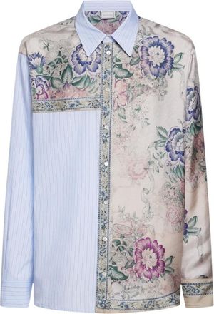 Pierre-Louis Mascia Femme, Blouses et Chemises, Multicolore, Taille: 38 FR Chemise Raffinata