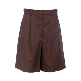 Max Mara Femme, Shorts, Brun, Taille: 34 FR Short Shorts