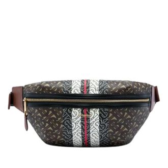 Burberry Sac banane vintage Pre-owned - Femme - Pre-owned - Brun - Taille: ONE Size