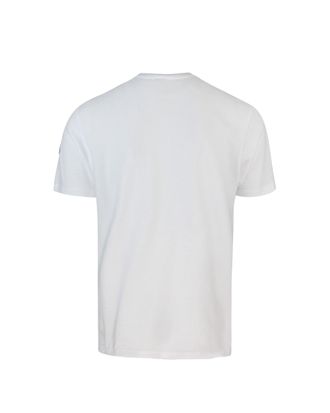 Colmar Mens T-Shirt Piqu&eacute; White Cotton T-Shirts And Polos