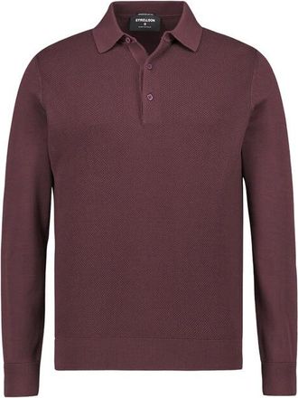 Strellson Herren Pullover braun Baumwolle unifarben
