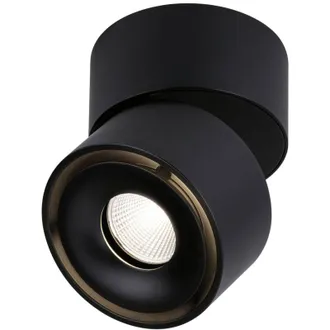 Paulmann 93371 Spircle Luminaire led pour montage en surface led led int&eacute;gr&eacute;e 8 w noir (mat) Y458362