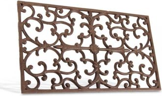 Décoration d'Autrefois Decoration D Autrefois - Paillasson rectangulaire fonte - Fonte - Marron - Décoration dAutrefois