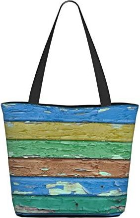 AOOEDM Sac &agrave; provisions color&eacute; en bois pour femme 13 x 11 x 7 pouces. Le cadeau parfait pour la Saint-Valentin. Cest de la Saint-Valentin pour maman, fille, 