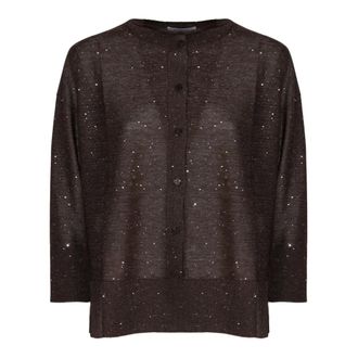 KANGRA Femme, Pulls, Brun, Taille: 36 FR Sweater