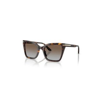 Emporio Armani Lunettes de soleil carr&eacute;es Ea4273Bu - Femme - Accessoires - Brun - Taille: 53 MM