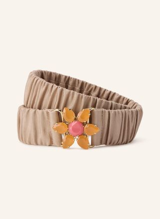 Sara Roka Sara Roka G&uuml;rtel Penelope Mit Schmuckstein beige