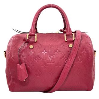 Louis Vuitton Pre-owned Tissu sacs-louis-vuitton - Femme - Pre-owned - Rose - Taille: ONE Size