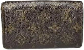 Louis Vuitton unisex, Pre-owned, Brun, Taille: ONE Size Portefeuille en cuir Pre-owned