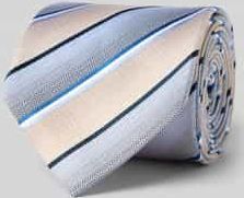 Monti Krawatte aus Seide mit Streifenmuster (7 cm)
