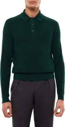 Fursac Polo point de riz en laine certifi&eacute;e - Taille XXL - Homme
