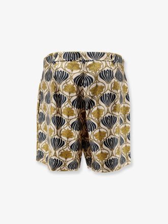 Max Mara Womens Multicolor Silk Shorts