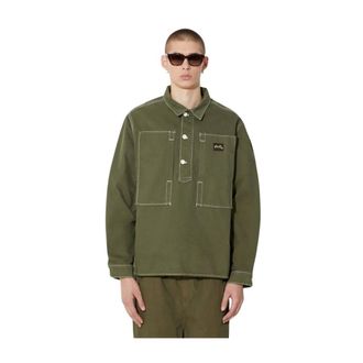 Stan Ray Chemise de peintre - Homme - Chemises - Vert - Taille: XL