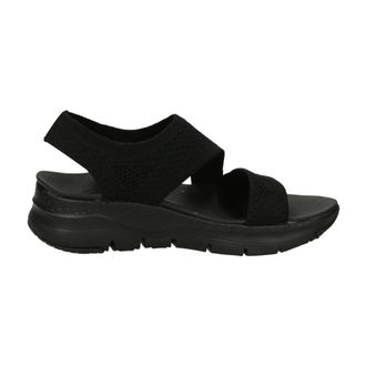 Skechers Leichte Synthetik Sandalen - - Shoes - Damen - Schwarzk - 39 EU