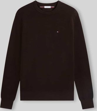 Tommy Hilfiger Regular Fit Pullover aus reiner Baumwolle