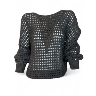 Vicolo Femme, Pulls, Noir, Taille: 42 FR 55081F Strick Pullover