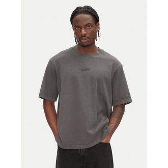 G-Star T-Shirt Overdyed D24780-C756 Schwarz Boxy Fit