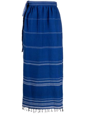 Lemlem Inku Wickelrock - Blau