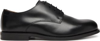 Calvin Klein Halbschuhe Calvin Klein Ess Rubber Derby Lth HM0HM02056 Schwarz